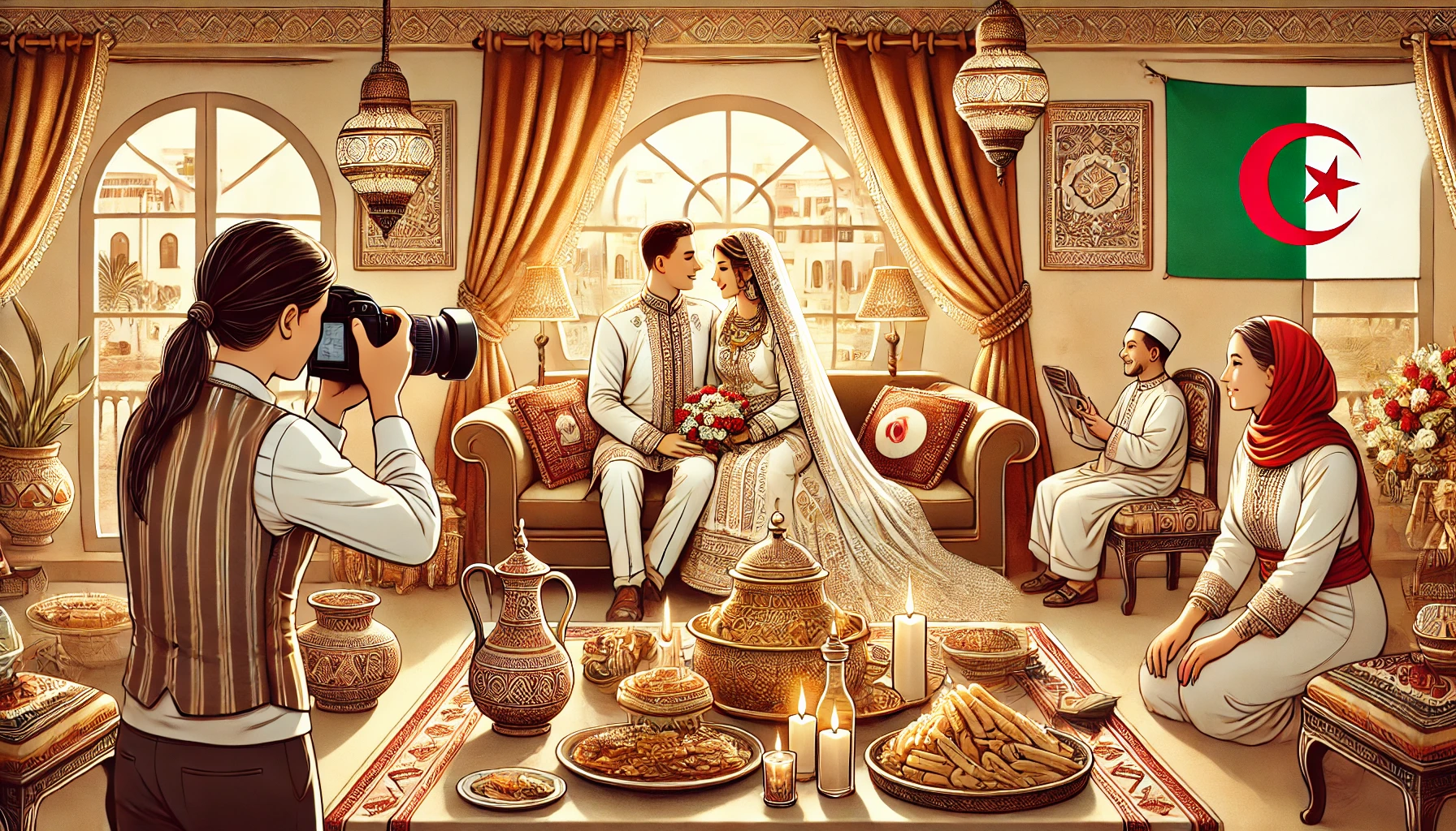 Photos de mariage algérien à domicile : Mon expertise - Idir Hakim